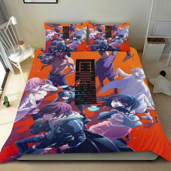 Akudama Drive Bed Comforter Set 3 Pieces has an iconic print,One duvet ...