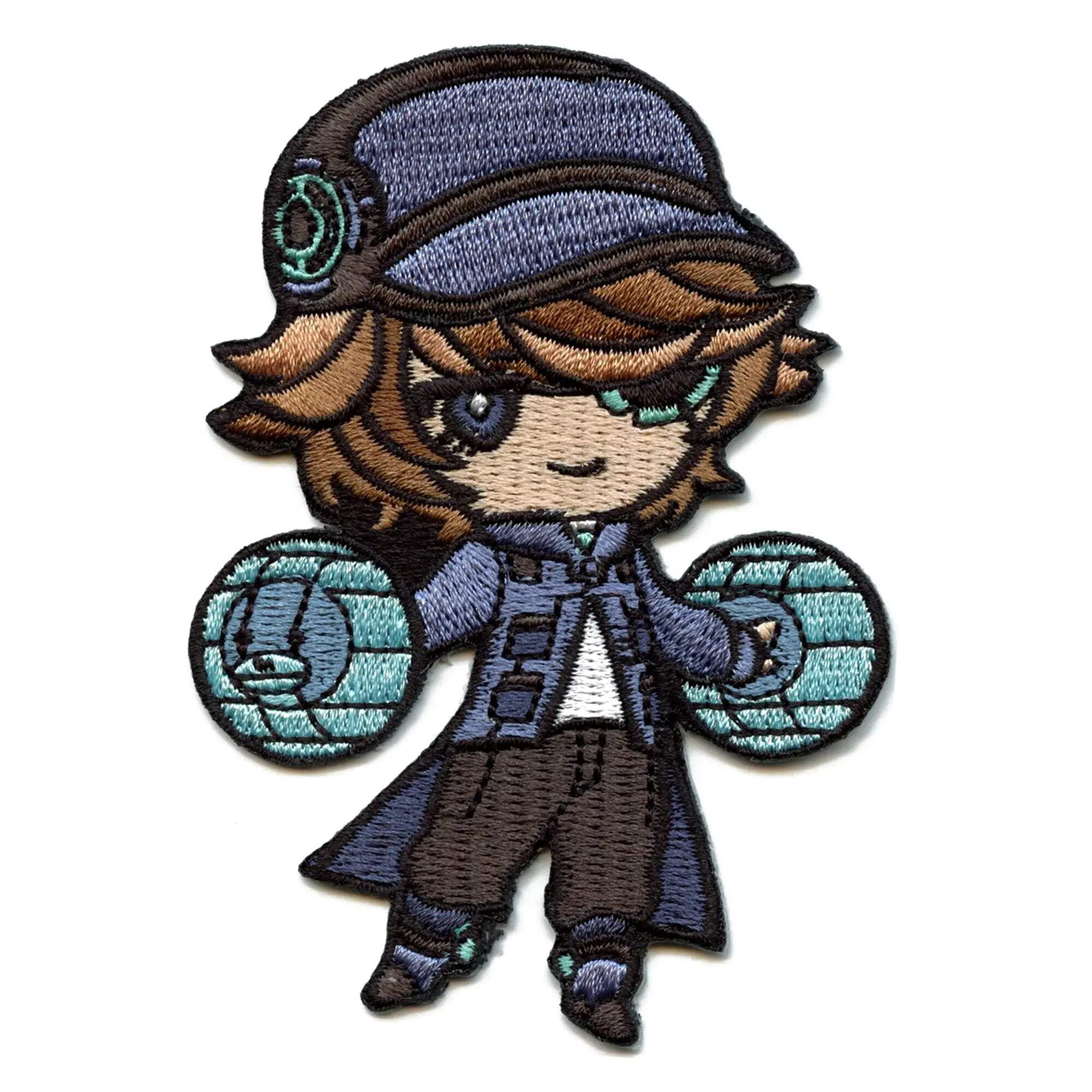 Akudama Drive Hacker Chibi Patch Cyber Criminal Embroidered Iron On ...