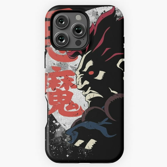 Akuma Fighter Inspired Fan Art Phone Case Compatible with iPhone 11-17 ...