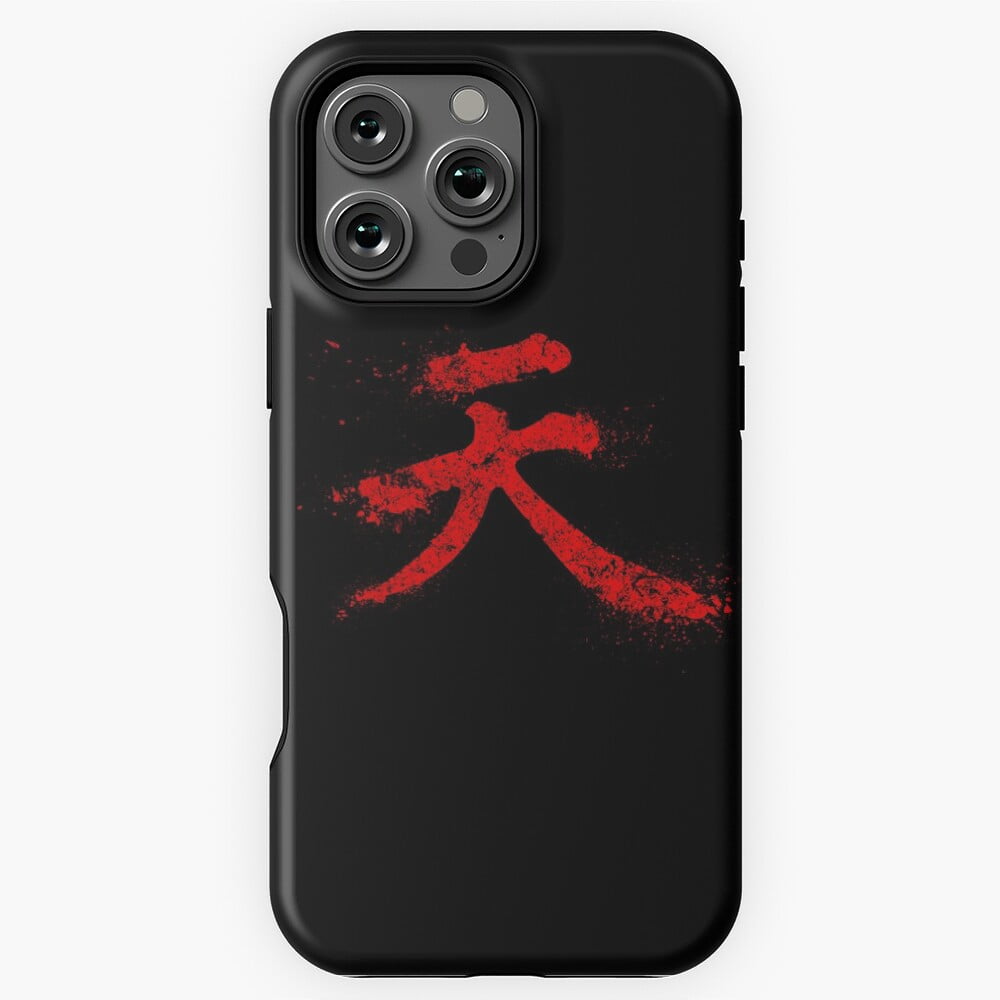 Akuma Kanji Fighter Gaming Fan Art Protective and Compatible iPhone 11 ...