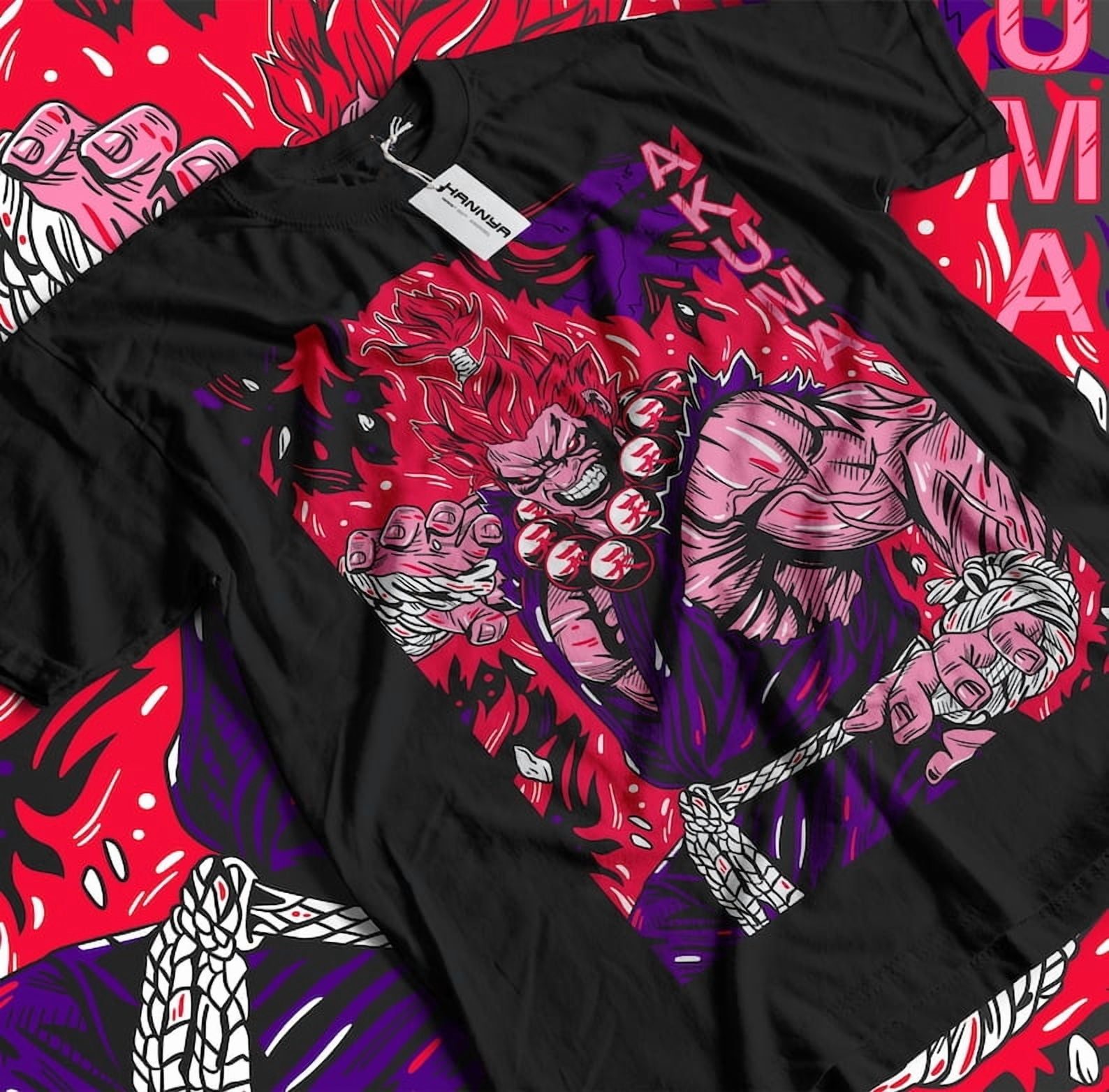 Akuma Raging Demon Unisex T Shirt - Walmart.com