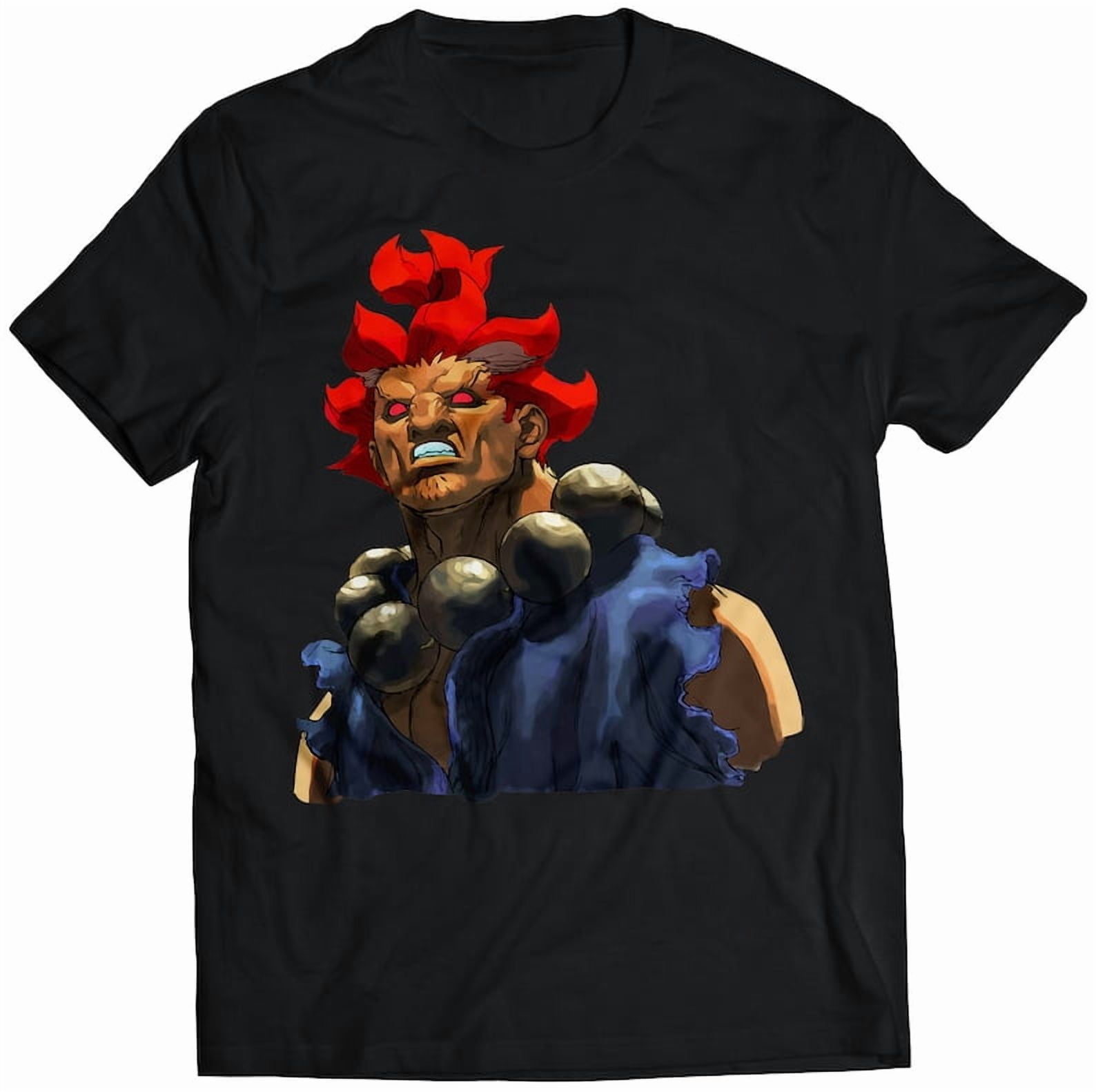 Akuma SF3 3rd Strike 3s Portrait T-shirt (vector) - Walmart.com