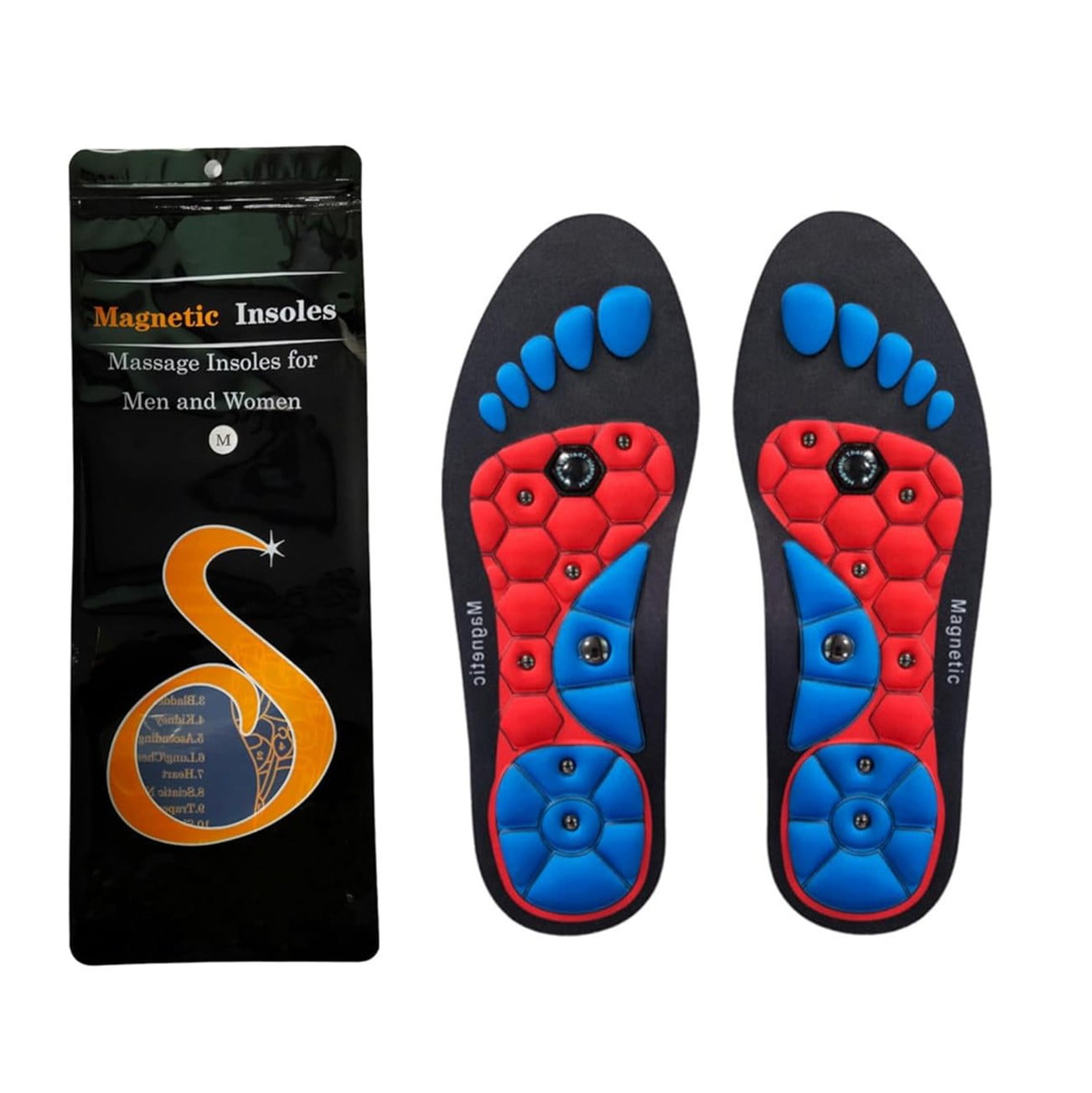 Akusoli Acupressure Insoles Akusoli Magnetic Acupressure Insoles For