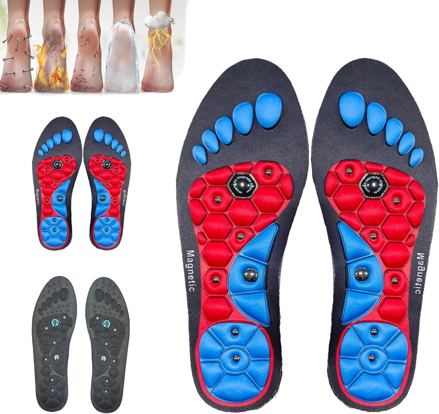 Akusoli Insoles Akusoli Acupressure Insoles Akusoli Magnetic