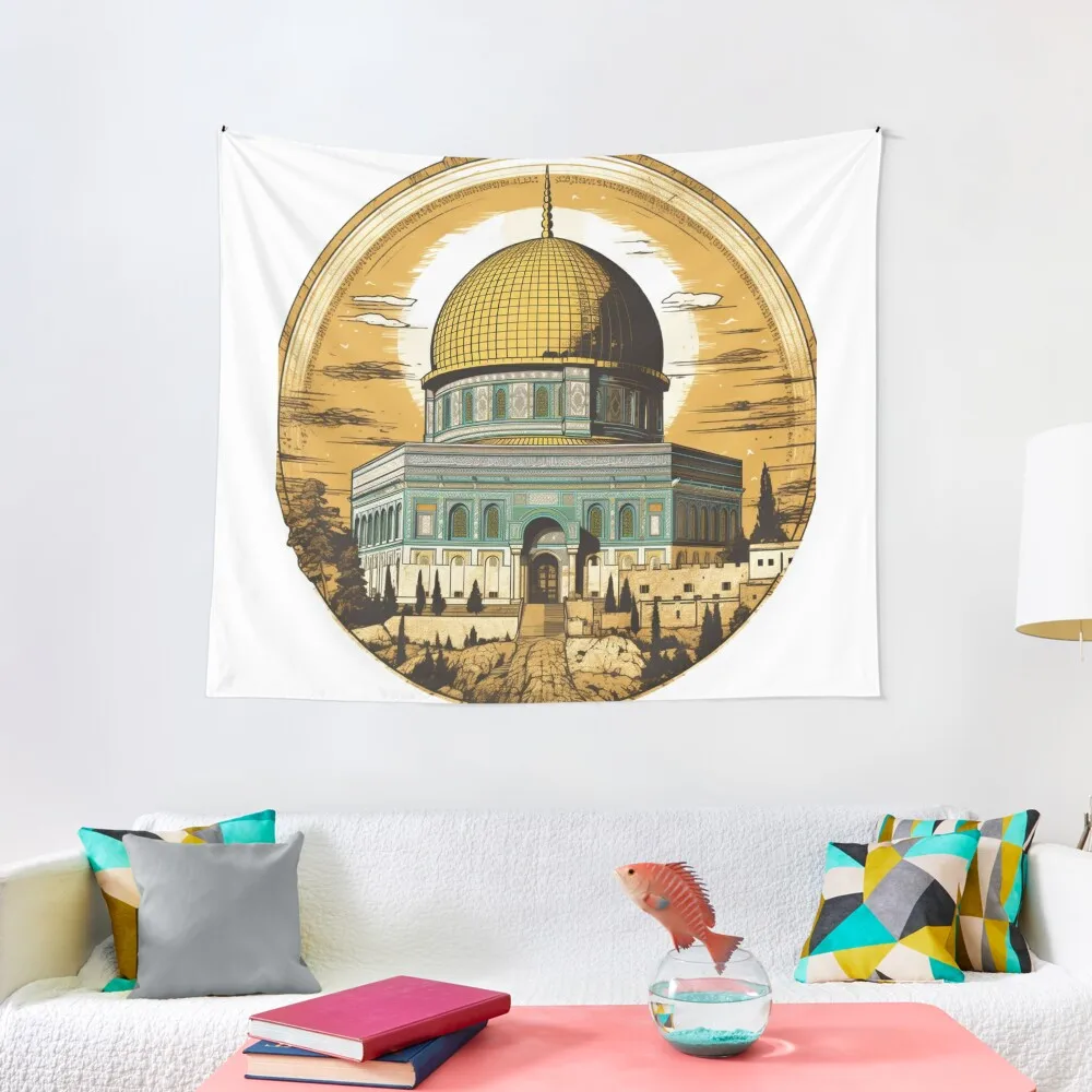 Al-Aqsa Mosque Tapestry Room r Cute Room rations Bedroom r Aesthetic ...