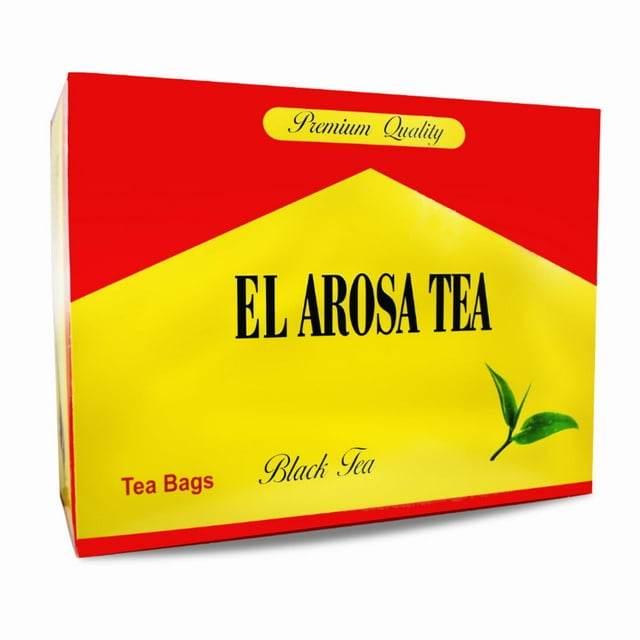 Al Arousa Alarousa Black Tea Bags Teas Indian Kenyan Organic ...