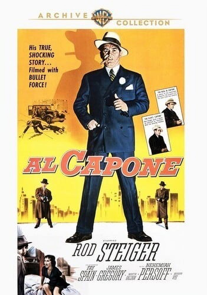 Al Capone (DVD), Warner Archives, Action & Adventure - Walmart.com
