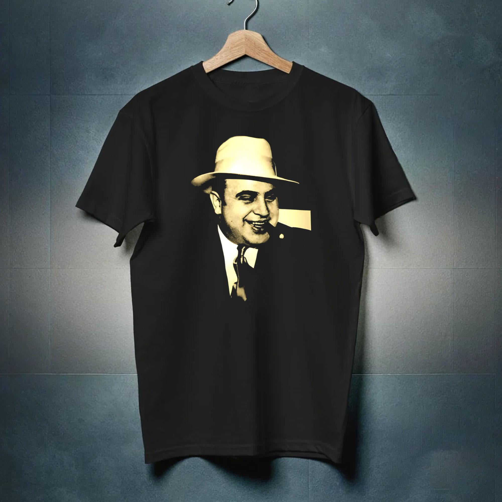 Al Capone Mafia Gangster T Shirt-TH15669 - Walmart.com