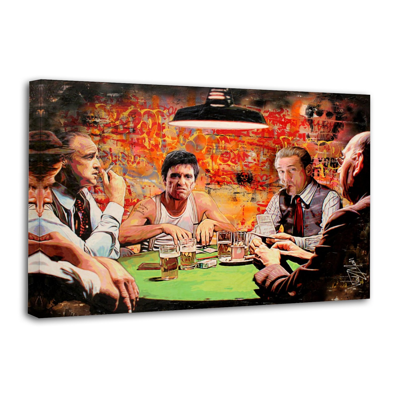 Al Capone Underworld Godfather Canvas Wall Art Poster Decorative ...