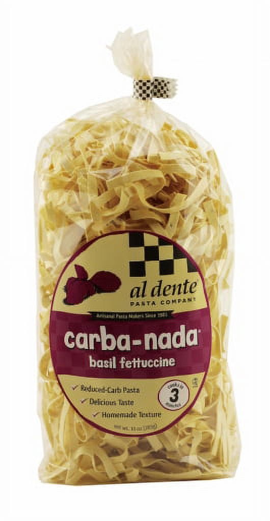 Al Dente Carba-Nada - Fettuccine, Low Carb Pasta, Low Carb Noodles ...