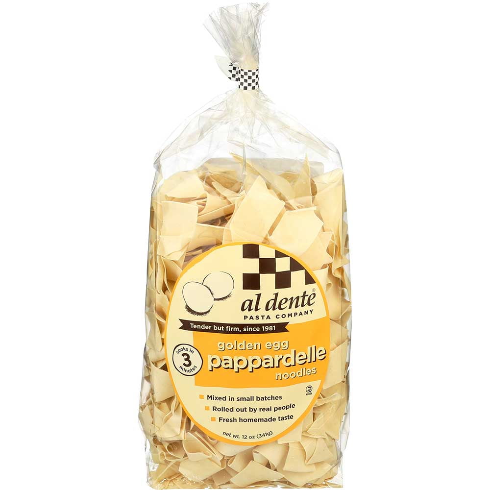 Al Dente Egg Pappardelle Pasta, 12 Ounce -- 6 per case. - Walmart.com