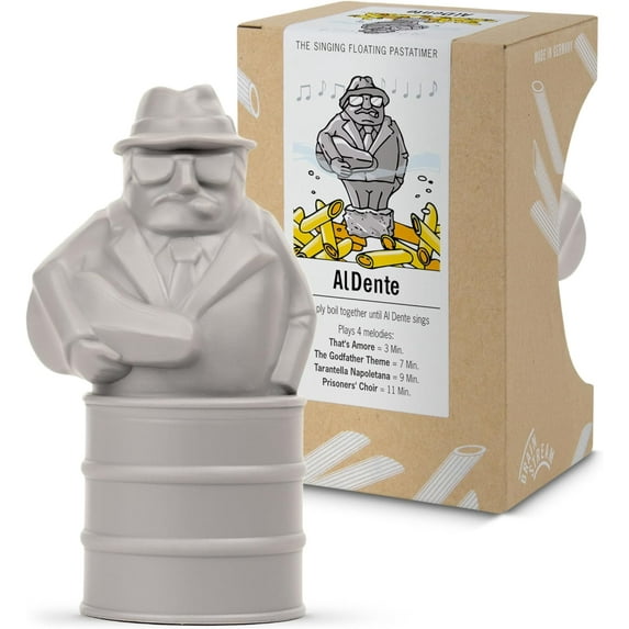 Al Dente Taupe - The Singing Floating Pasta Timer: Will Sing Different ...