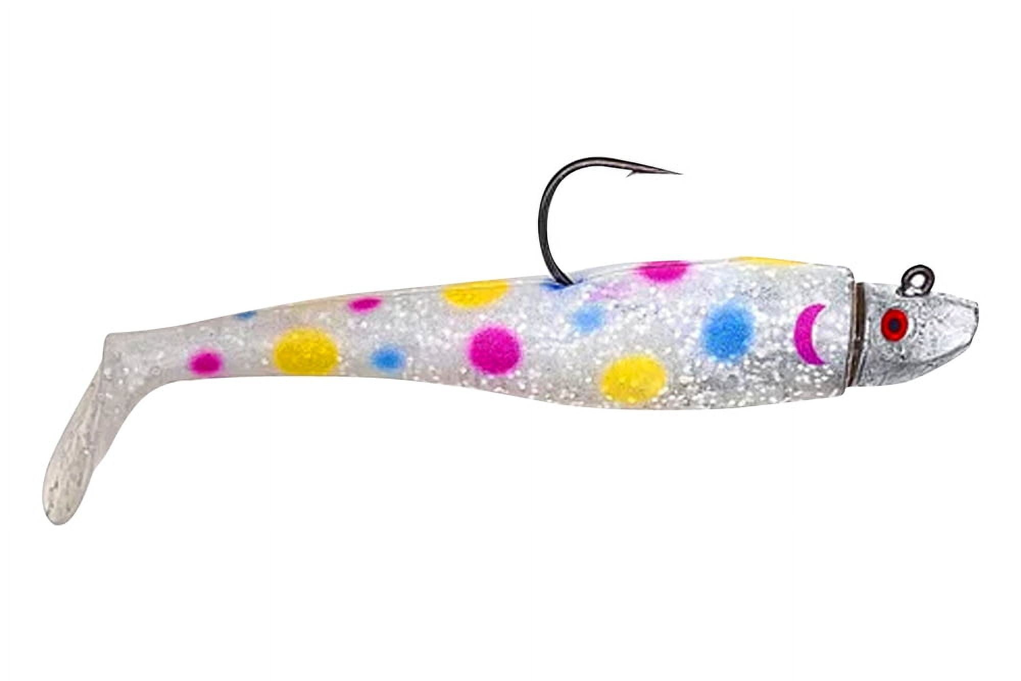 Al Gag's Lures Whip-It Fish Rigged, 6", 2oz, (1 Head/2 Tails), Wonder ...
