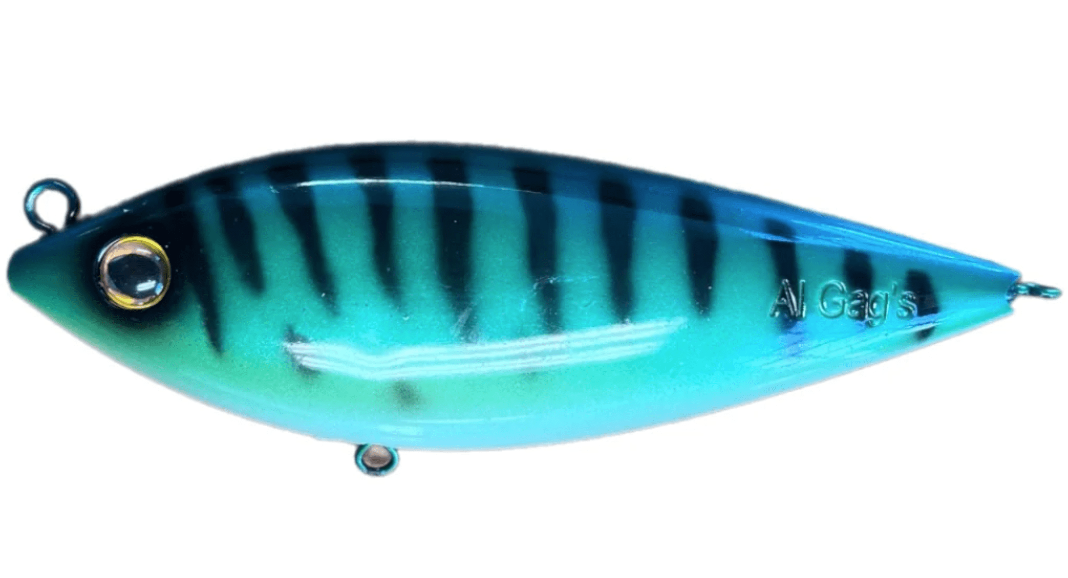 Al Gags The Gagster Striper Lure 2.4oz Green Mackerel - Walmart.com