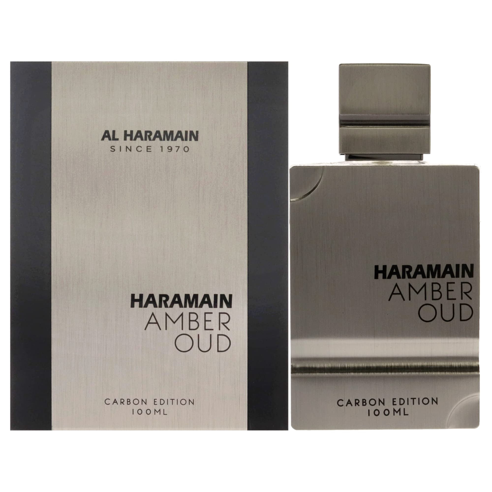 Al Haramain Amber Oud JKF25 Carbon Edition - Cologne for Men - Long ...