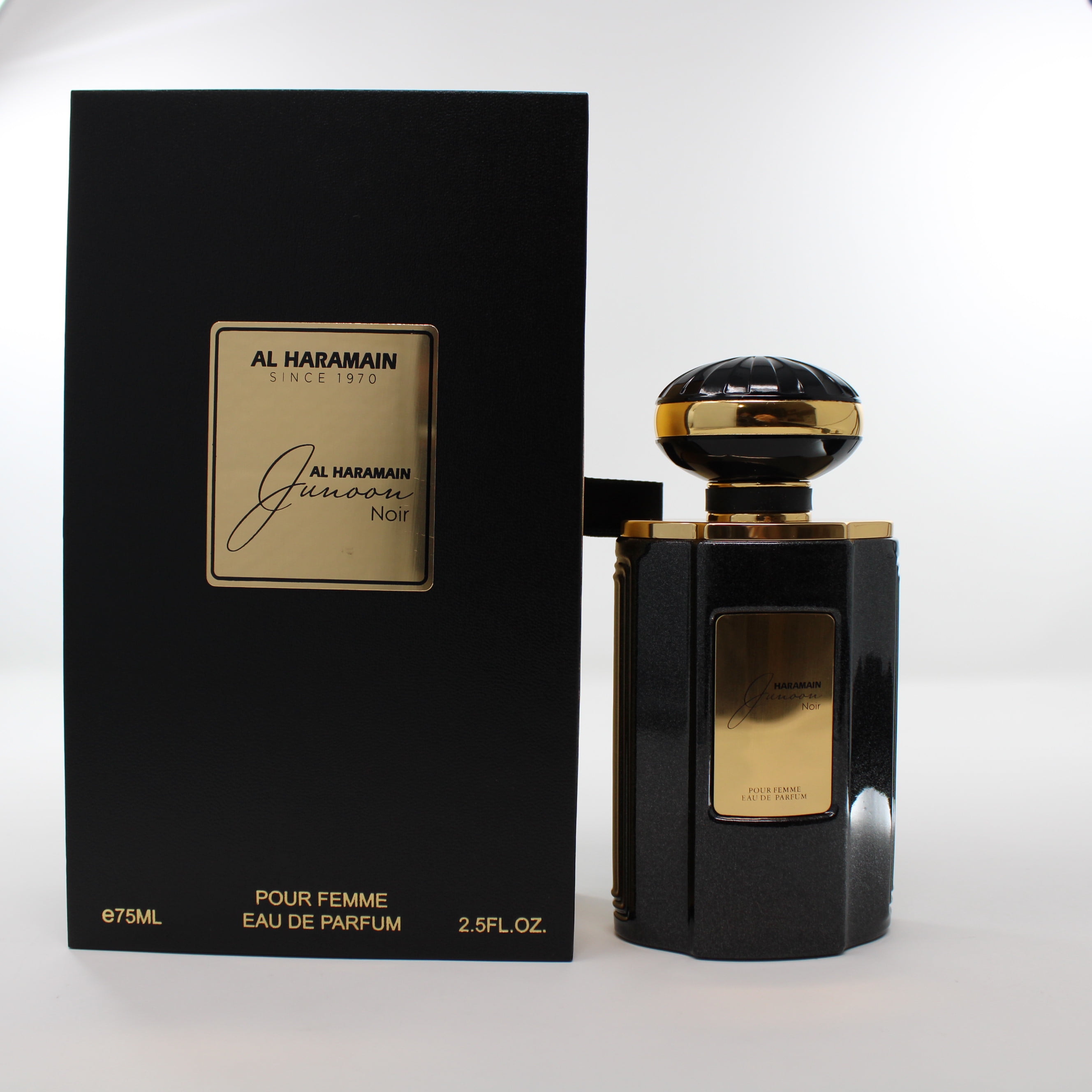 Al Haramain Junoon Noir Eau De Parfum 2.5 Oz Al Haramain Women's Perfume - Walmart.com