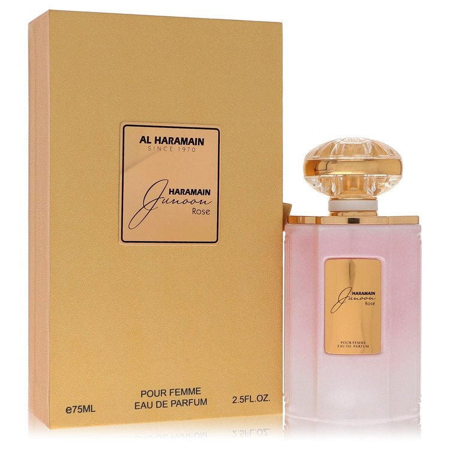 Al Haramain Junoon Rose by Al Haramain Eau De Parfum Spray 2.5 oz for ...