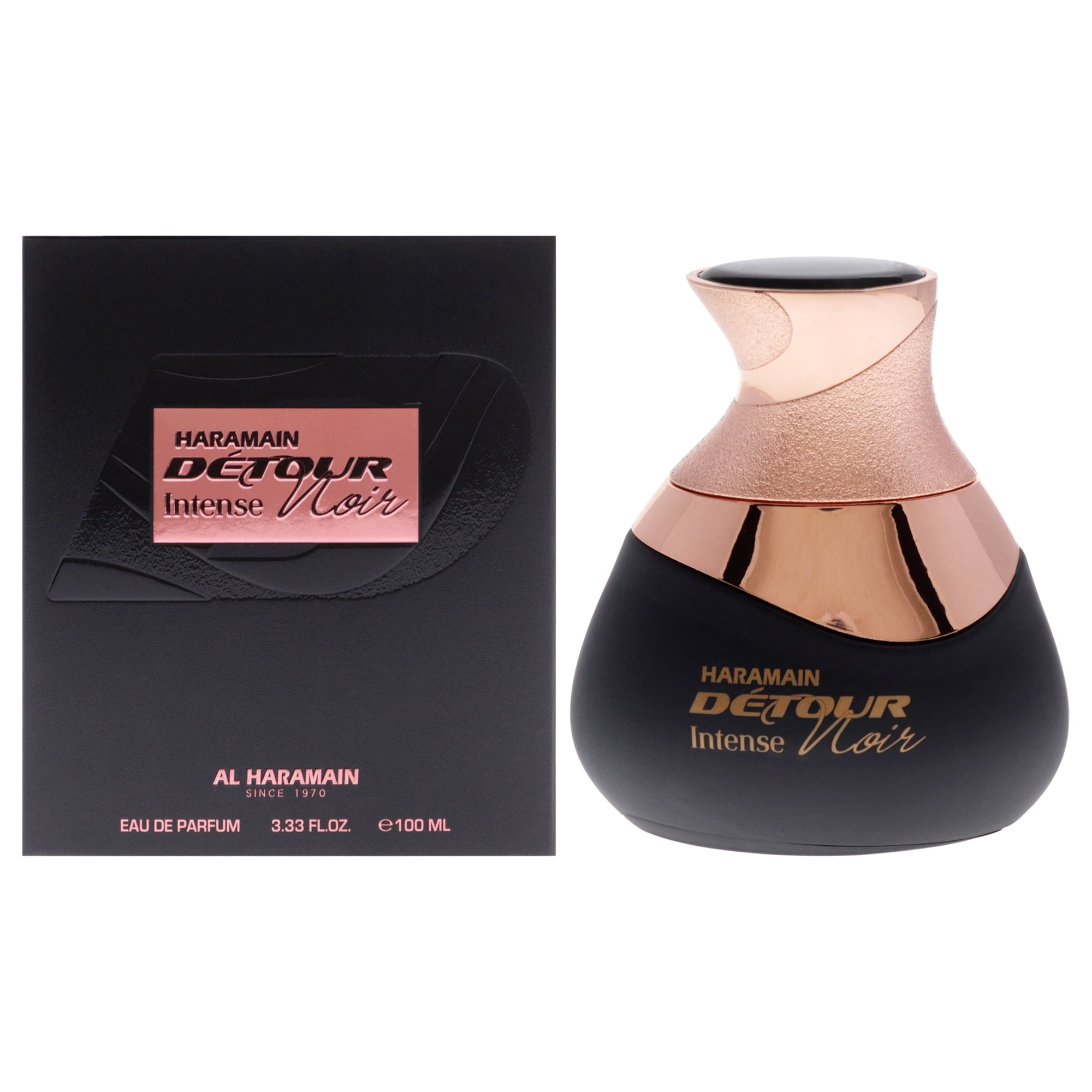 Al Haramain Detour Noir Intense , 3.33 oz EDP Spray - Walmart.com