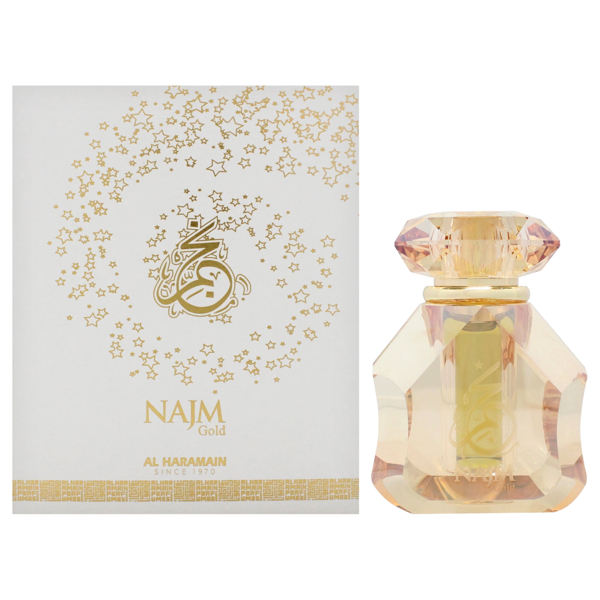 Al Haramain Najm, Gold, Perfume for Women and Men, 0.6 oz - Walmart.com