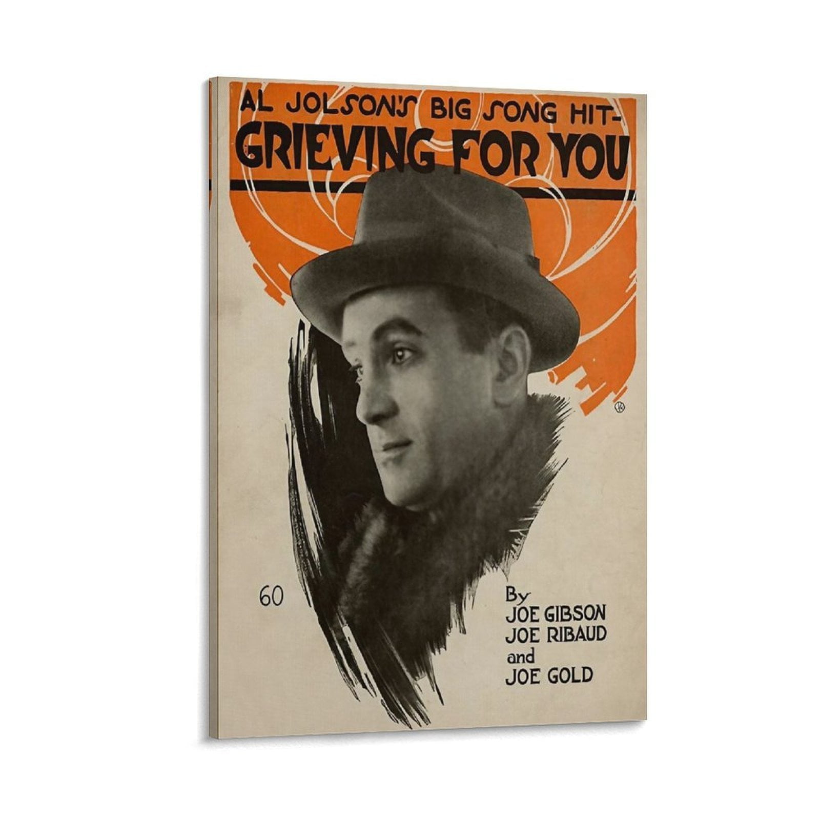 Al Jolson Singer Comedian Actor Vaudevillian Print Poster (12) Posters ...
