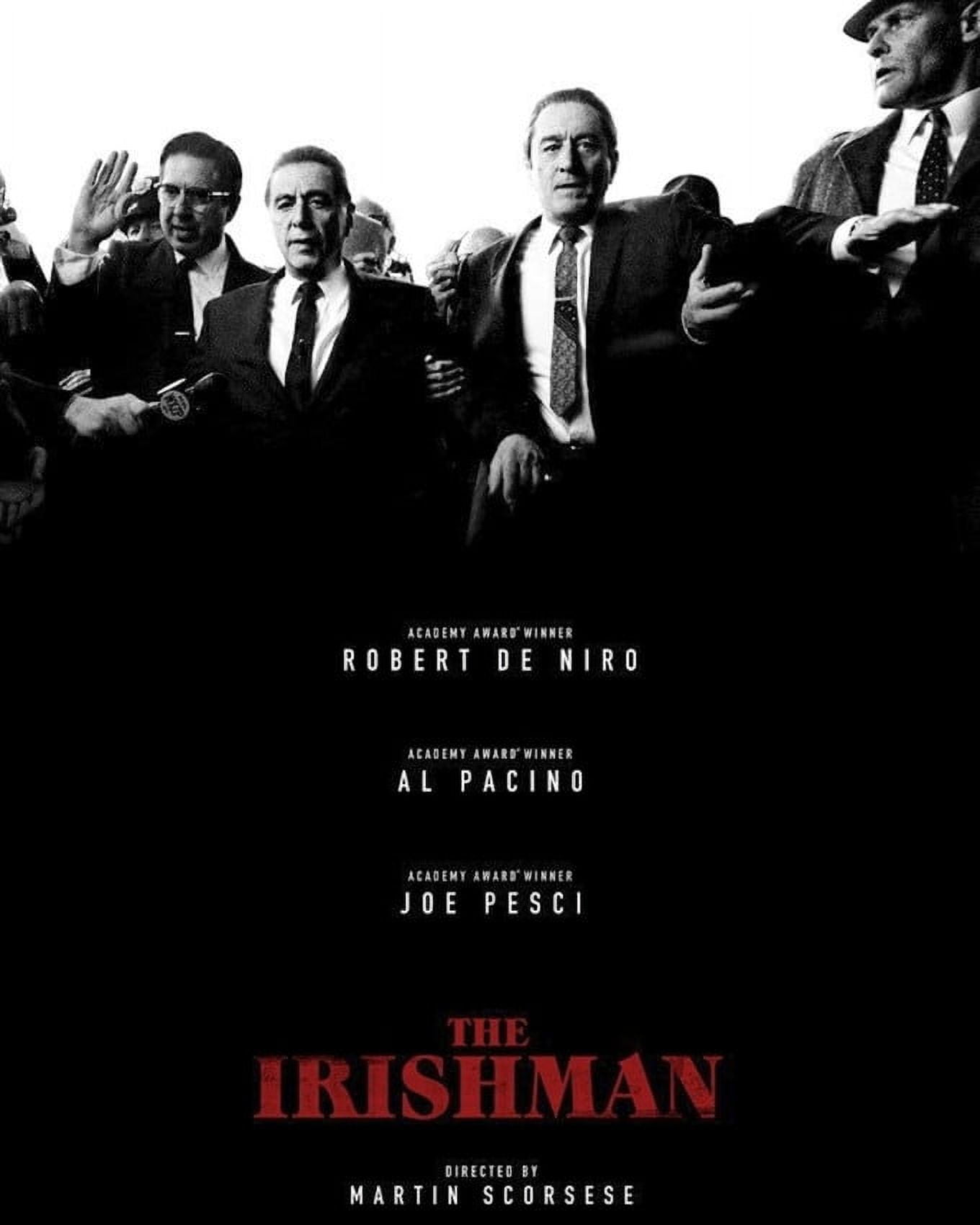 Al Pacino And Robert De Niro And Joe Pesci In The Irishman Movie Poster ...