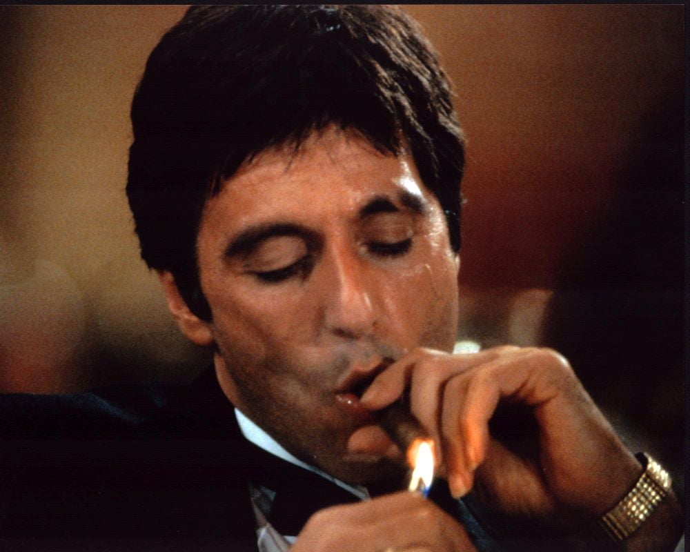 Al Pacino Lighting Cigar In Scarface Photo Print (16 x 20) - Item ...
