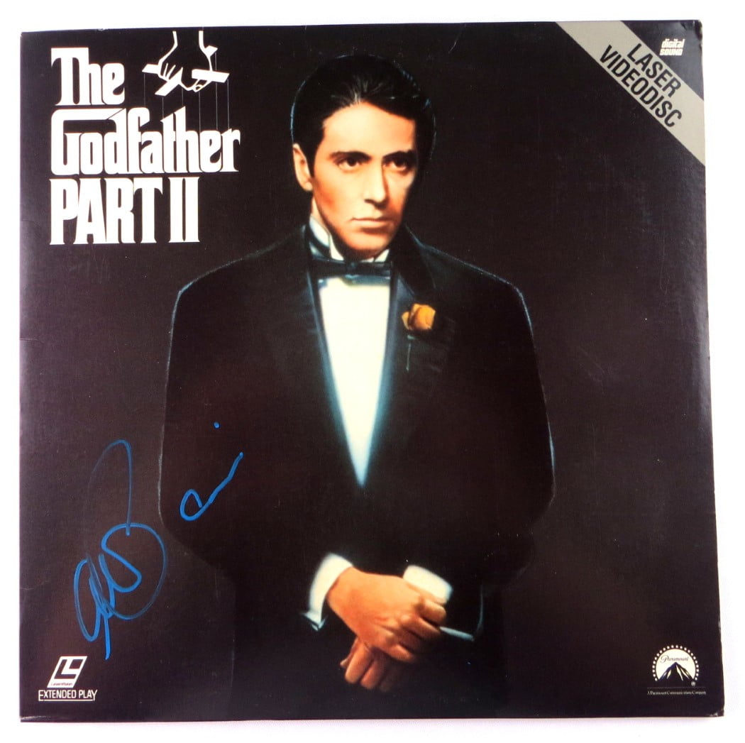 Al Pacino Signed Autographed Laserdisc Cover The Godfather Part II JSA ...