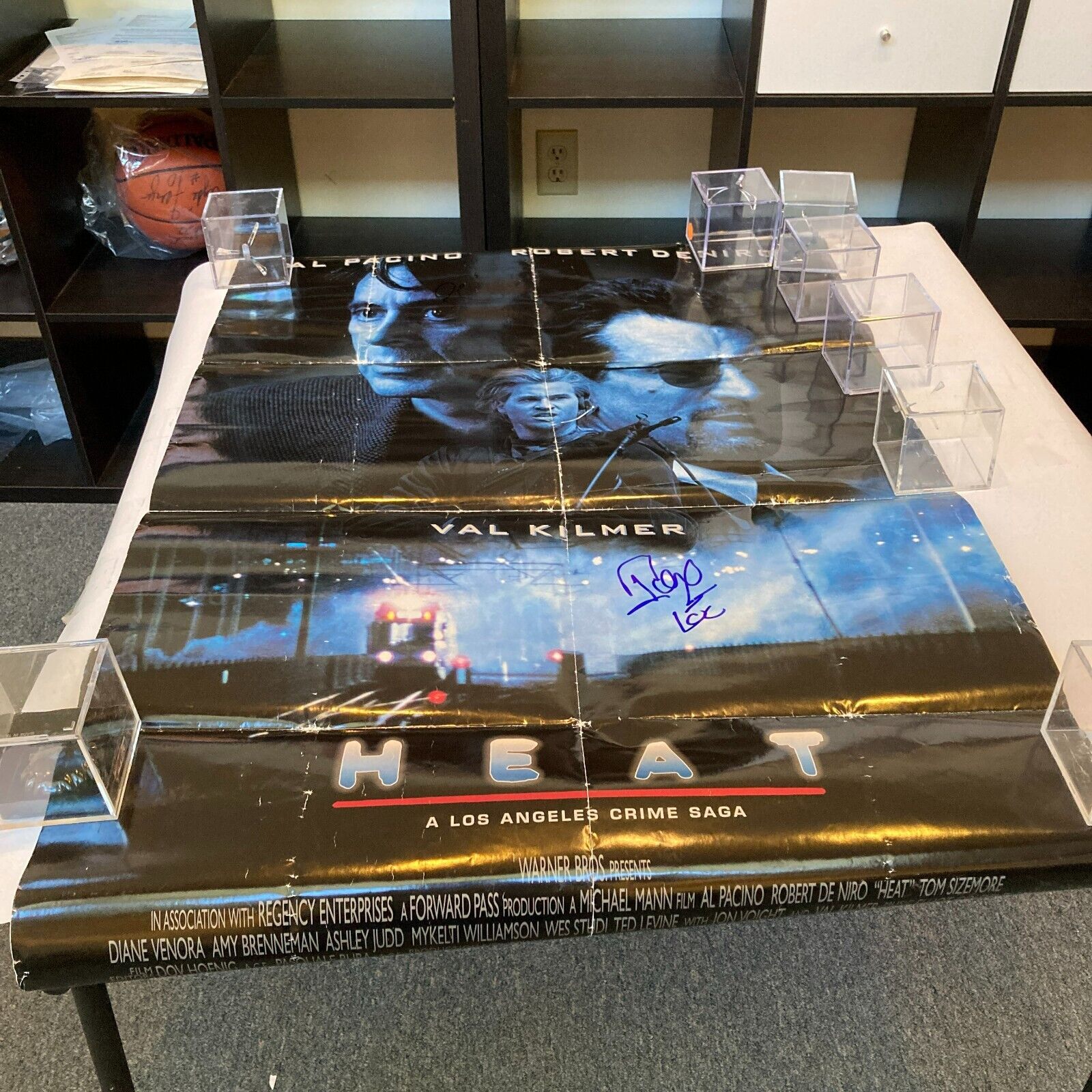 Al Pacino Tone Loc Signed Heat Large Original 27x38 Movie Poster ...