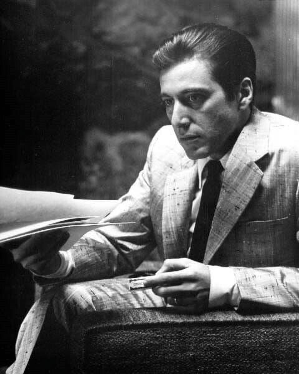 Al Pacino seated as Michael Corleone The Godfather Part II 24x30 inch ...