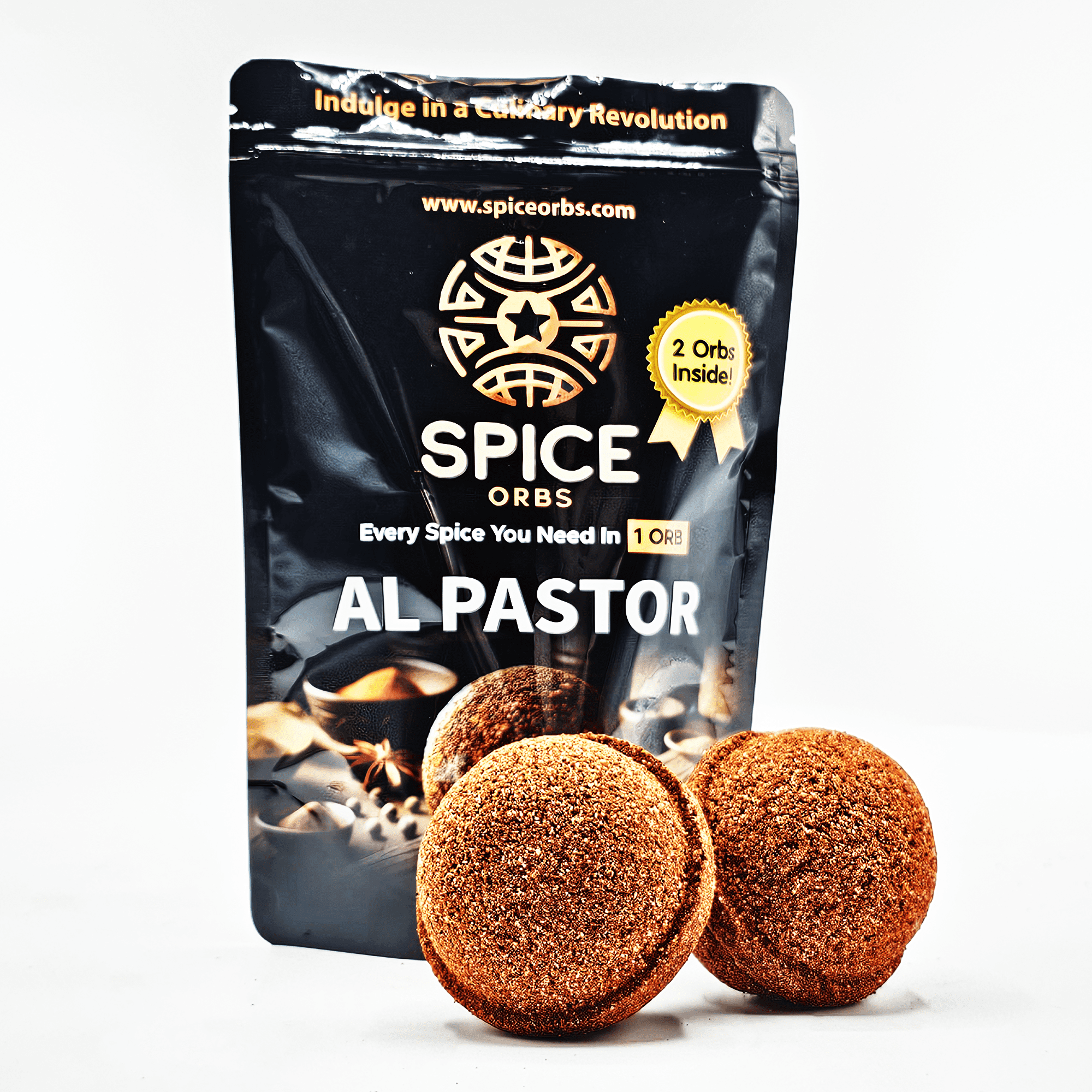 Al Pastor Spice Orbs - Instant Al Pastor - 2 Pack - Made in USA - Just ...