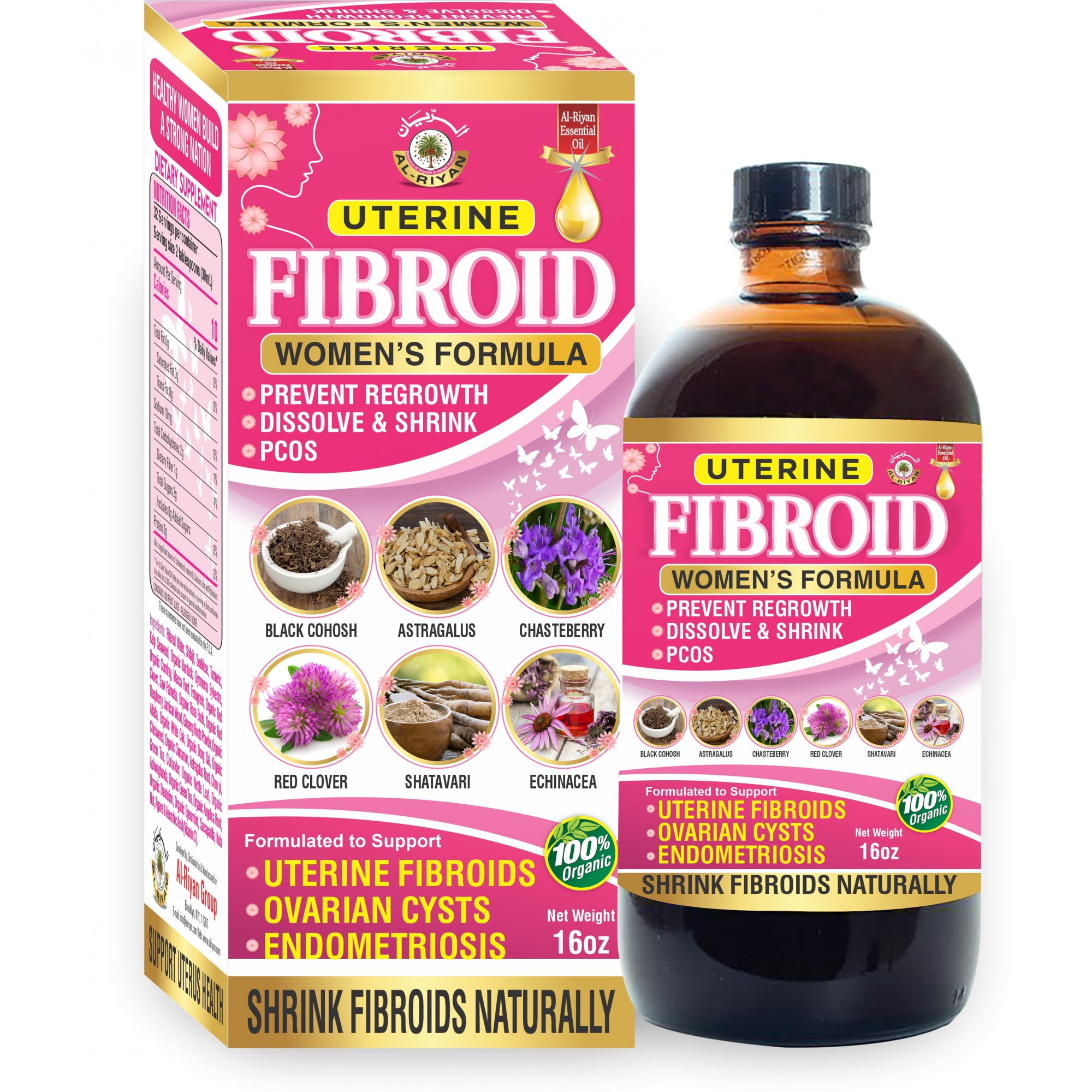 Al-Riyan Organic Uterine Fibroid Womens Formula Nepal | Ubuy