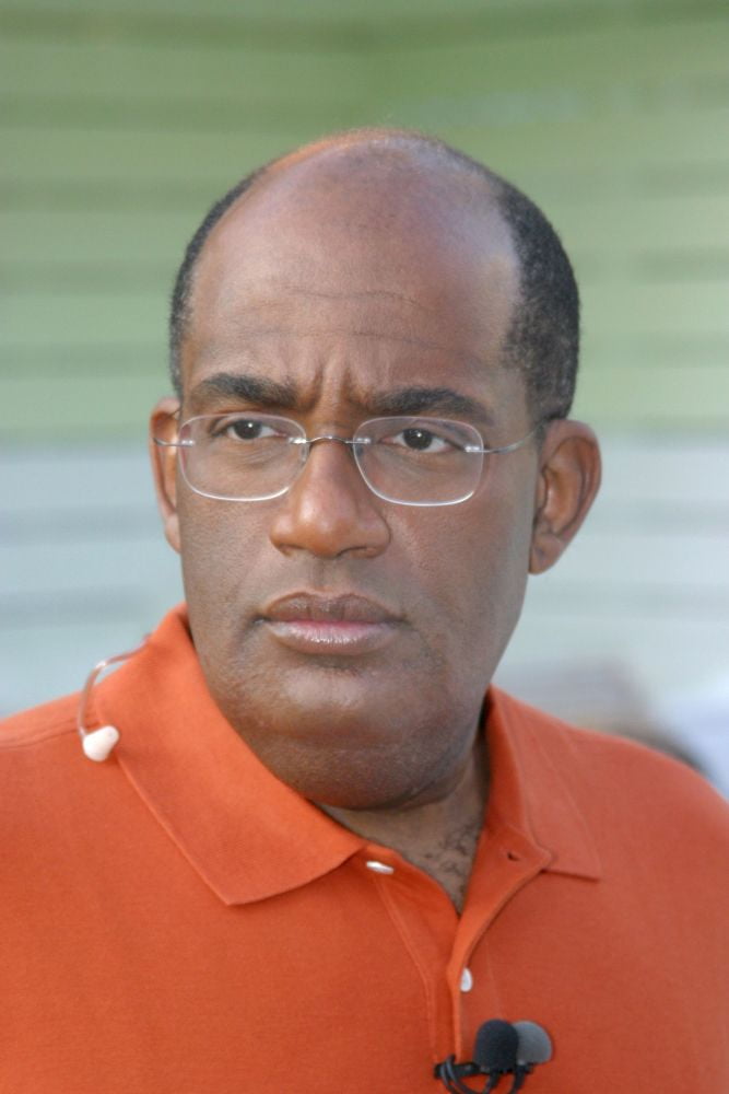 Al Roker (NBC Today Show Weatherman) relaxes between takes while ...