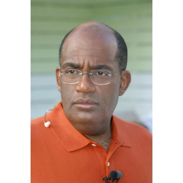 Al Roker (NBC Today Show Weatherman) relaxes between takes while ...