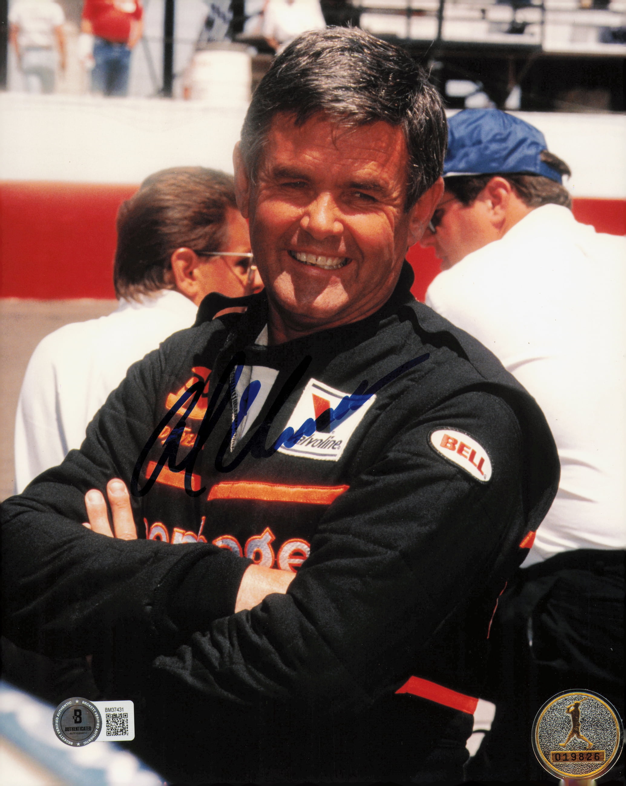 Al Unser Autographed 8x10 Photo Beckett BAS QR #BM37431 - Walmart.com