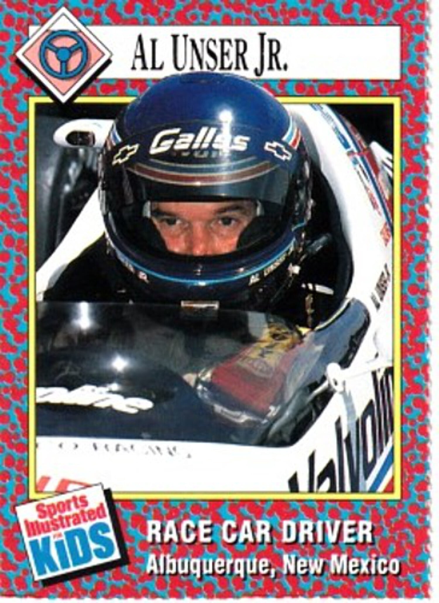 Al Unser Jr. 1991 Sports Illustrated for Kids racing card - Walmart.com