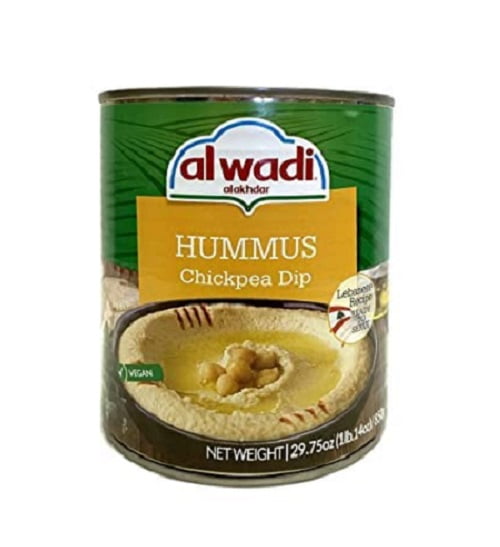 Al Wadi Hummus Chickpea with Tahini Dip One (1) Cans Family Size 29.75 oz/1 Lb. 14oz. - Walmart.com