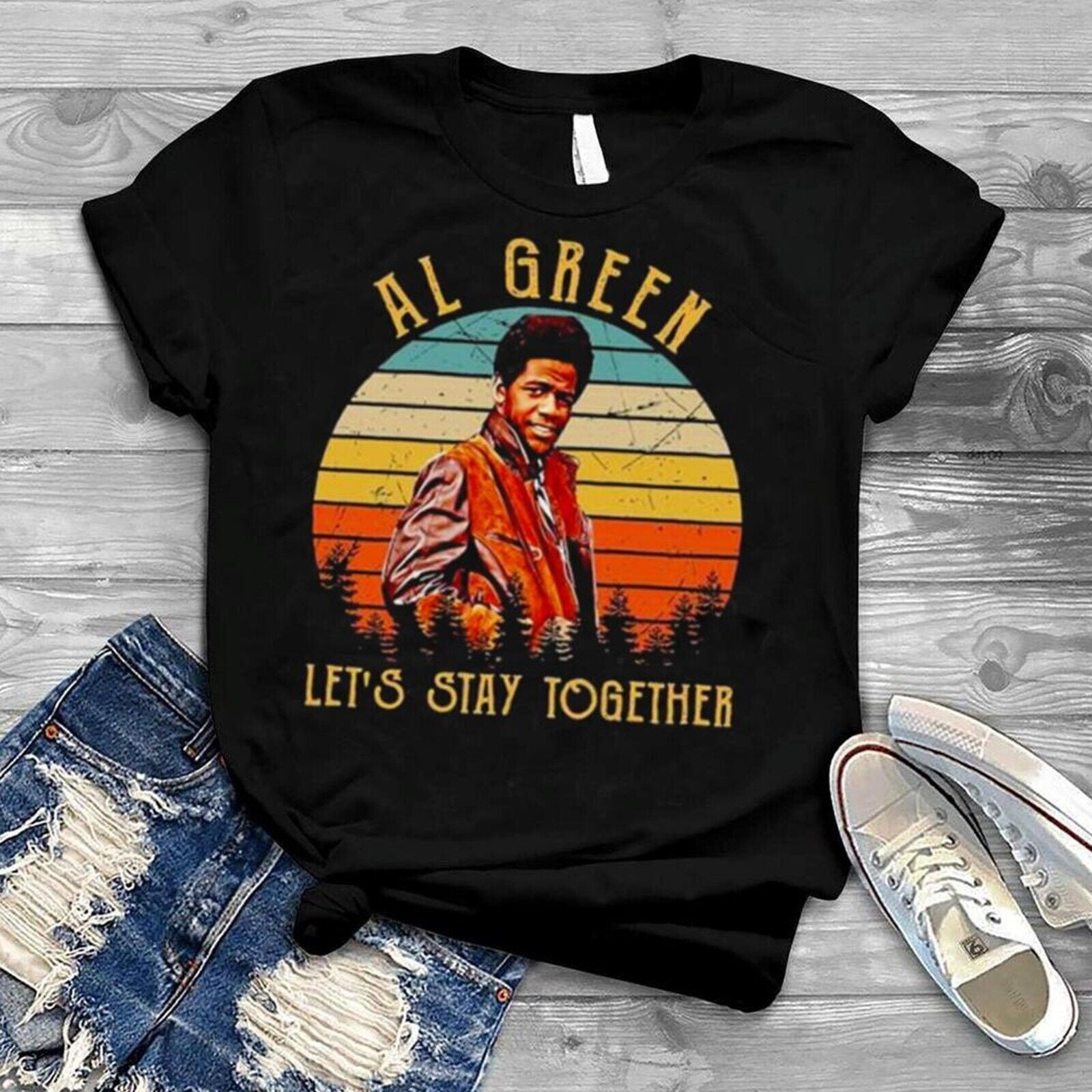 Al green lets stay together shirt Gift For Fans Men S-5XL Shirt ...