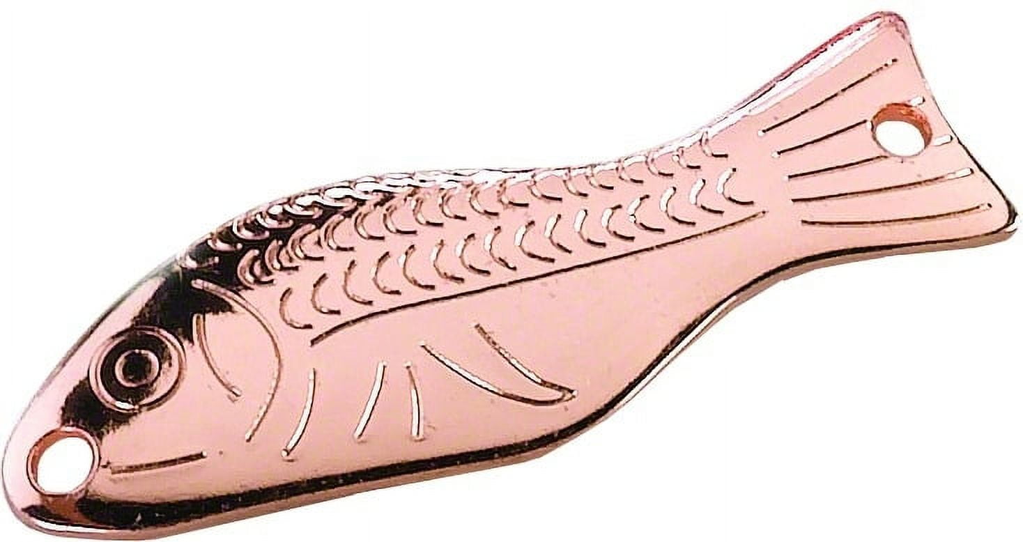 Al's Goldfish Copper Fishing Lure - Marine Brass, Size 8 Hook, Trout ...