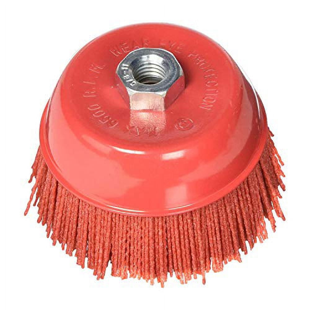 Al's Liner 4CB, 4 inch, Nylon Filament Cup Brush - Walmart.com