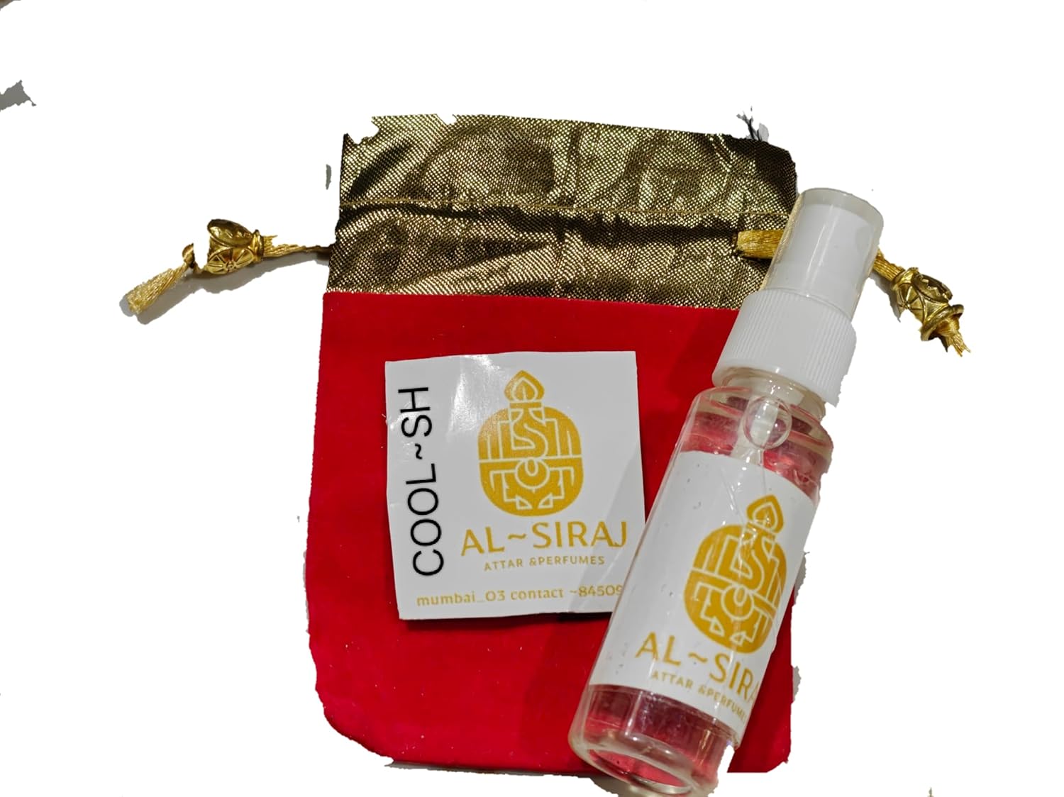 AlSiraj CoolSH Attar Perfume with Luxury Gift Pouch - Walmart.com