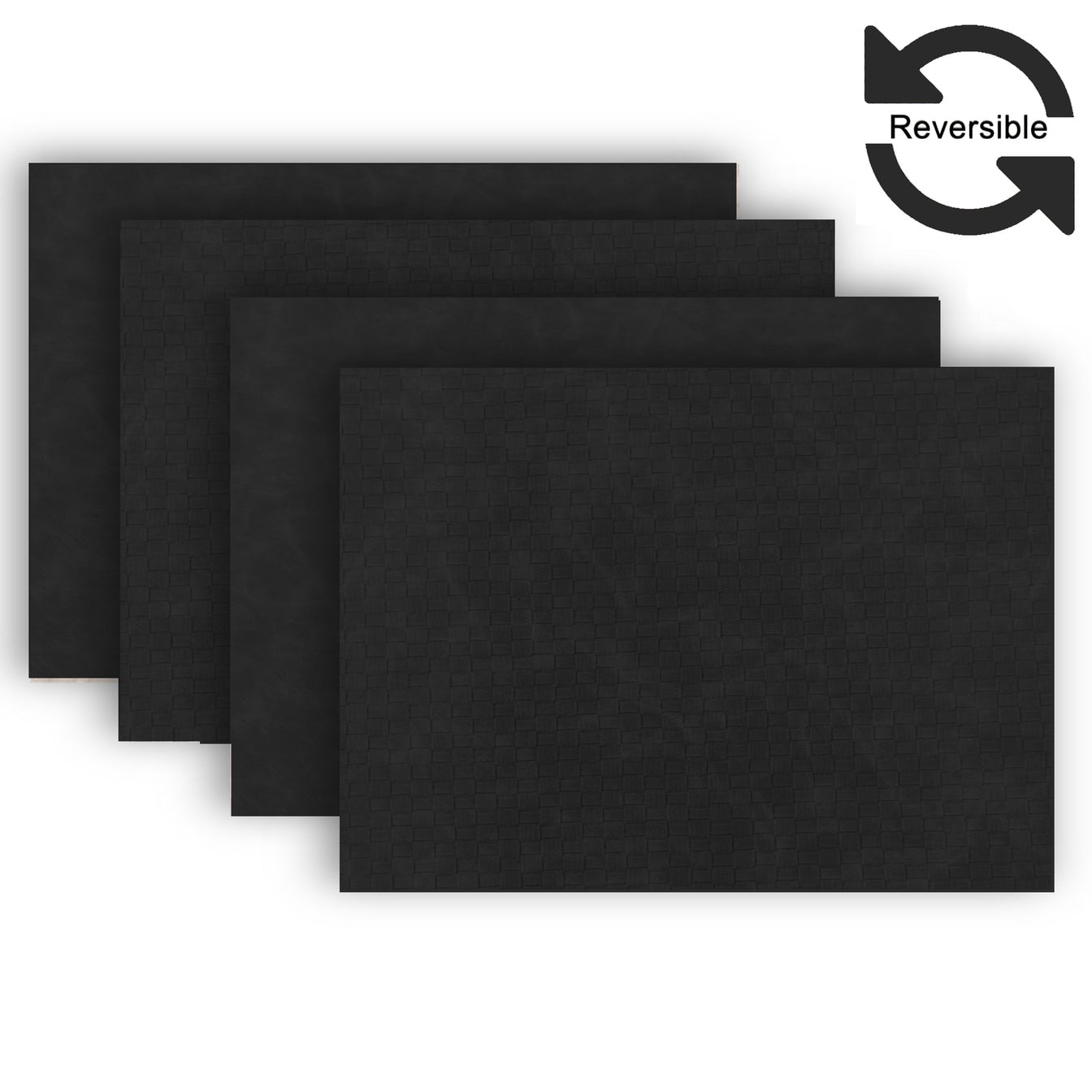 Ala Carte by Dainty Home Sorrento Basketweave Textured Faux Leather ...