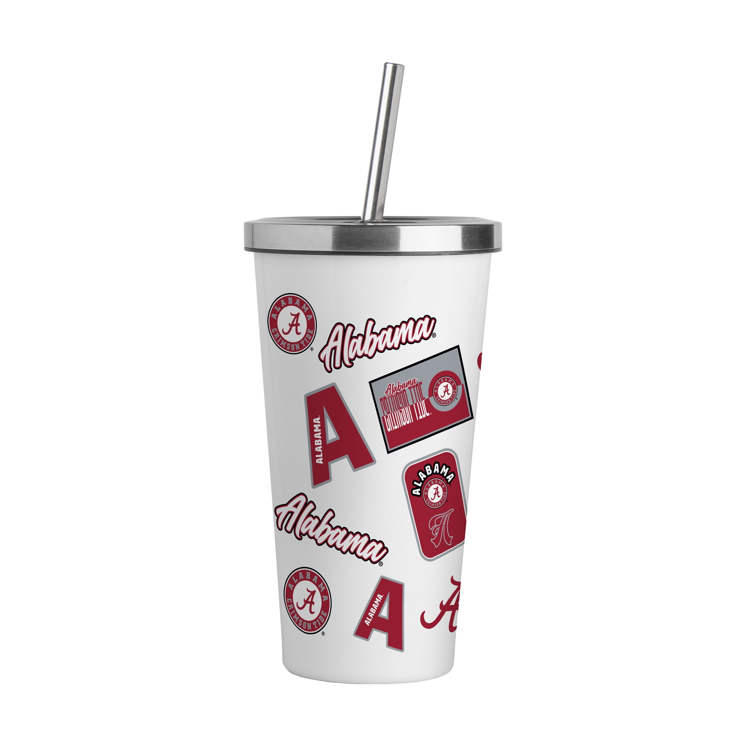 Alabama 20oz Dreamweave Stainless Straw Tumbler - Walmart.com