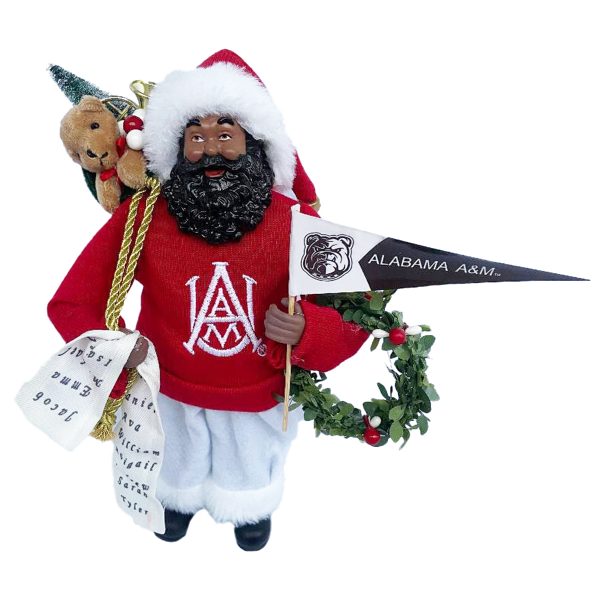 Alabama A&M Bulldogs 12" Proud Santa - Walmart.com