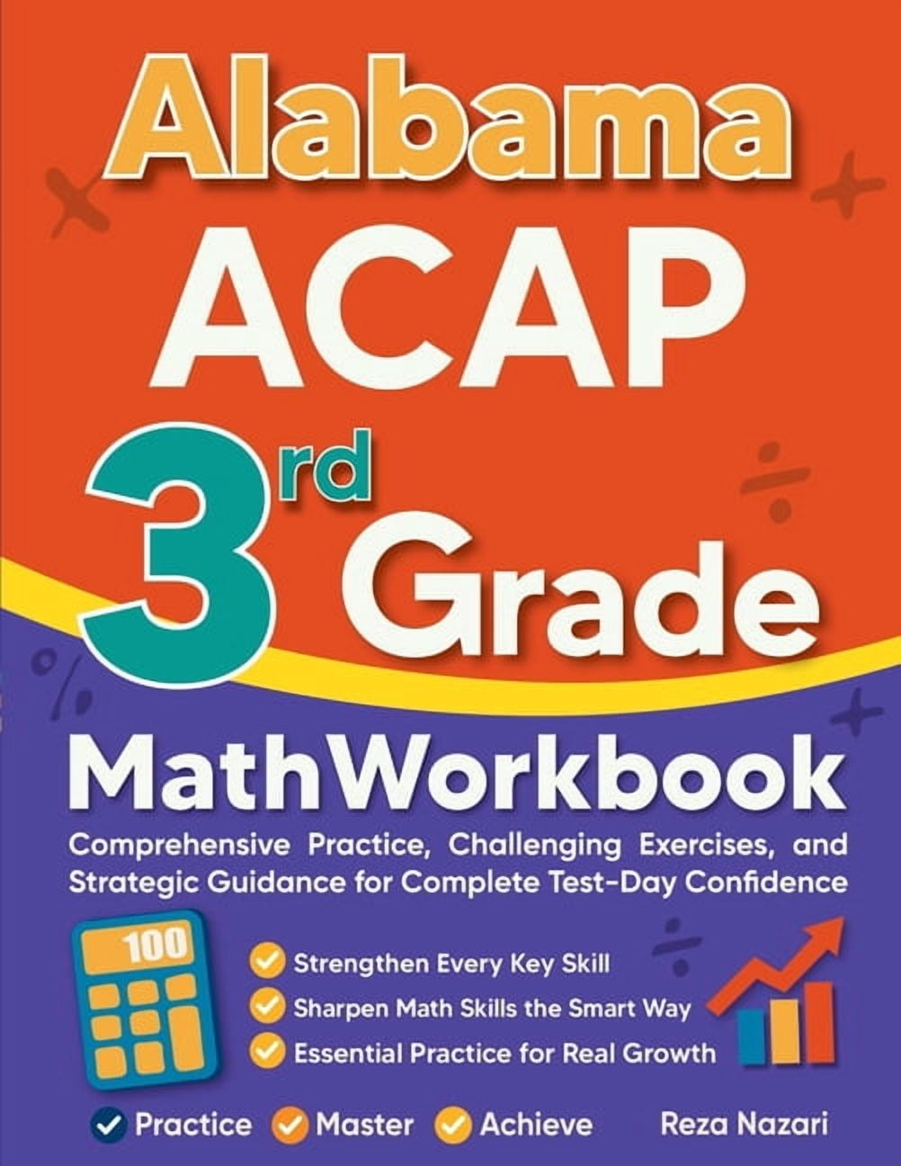 Alabama ACAP 3rd Grade Math Workbook: Comprehensive Practice ...