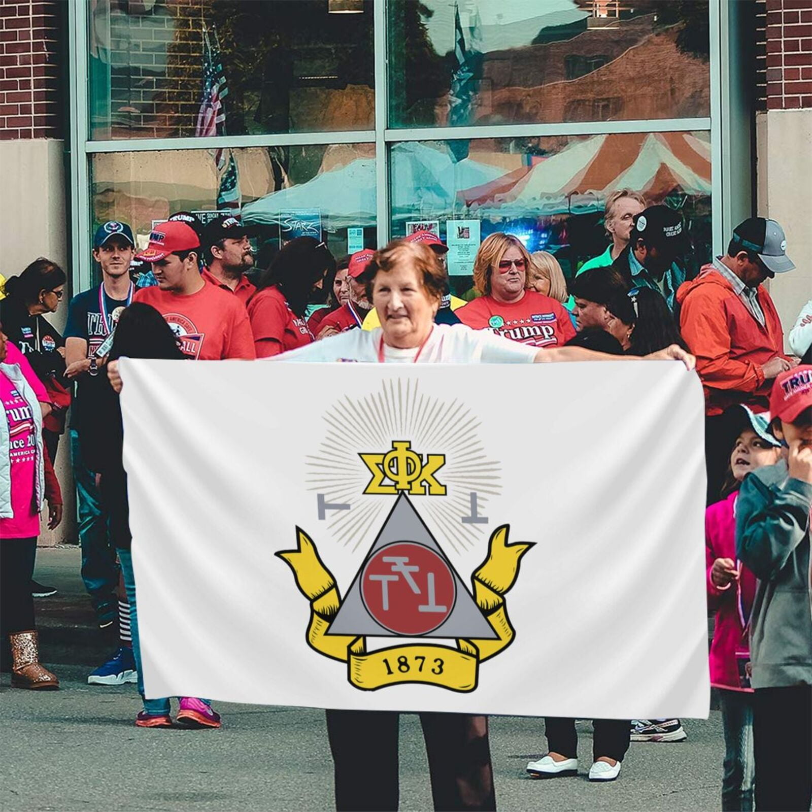 Alabama Adelphi Logo Flag 3x5 FT Holiday Banner Garden Yard House Flags ...