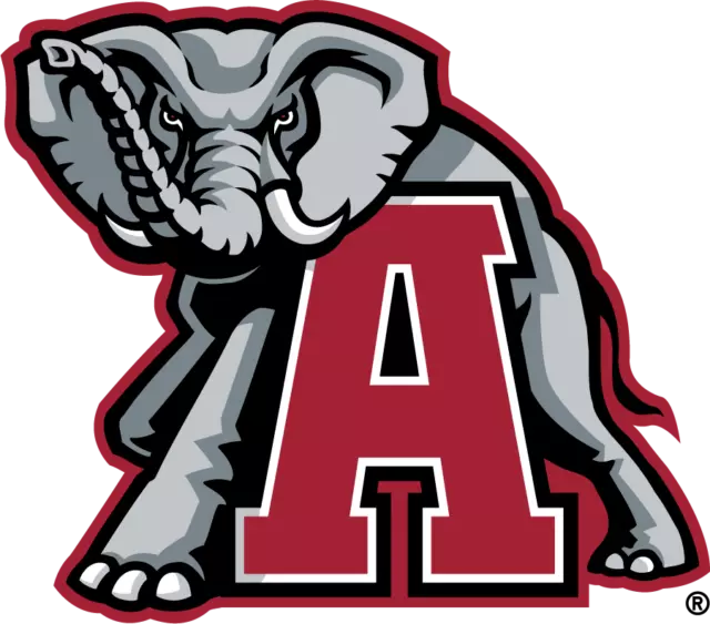 Alabama College Team Vinyl Decal Sticker - Walmart.com