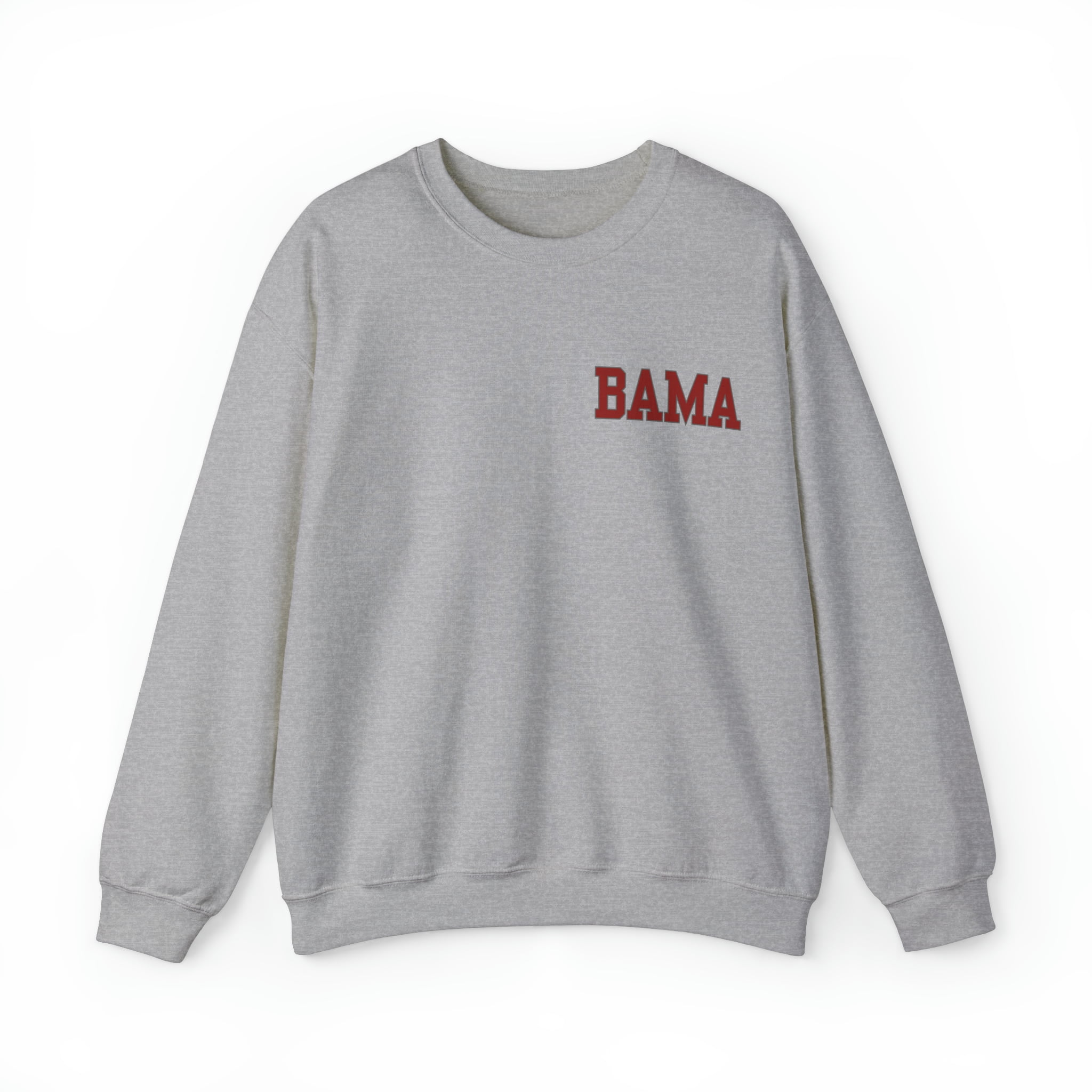 Alabama Crewneck Sweatshirt | Bama Gear | Alabama Shirt - Walmart.com