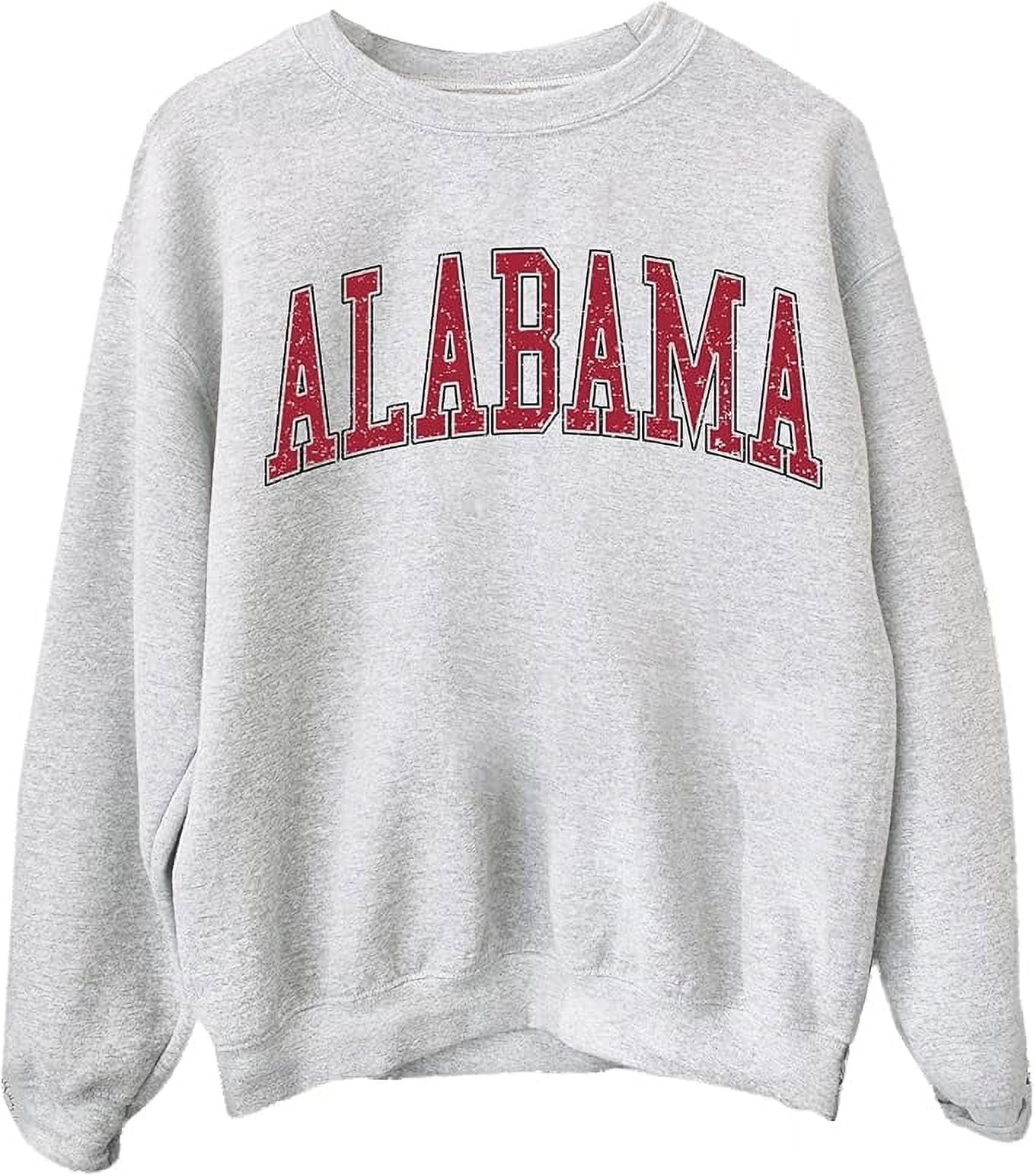 Alabama Crewneck Sweatshirt - Bama Sweatshirt, Vintage Alabama State ...