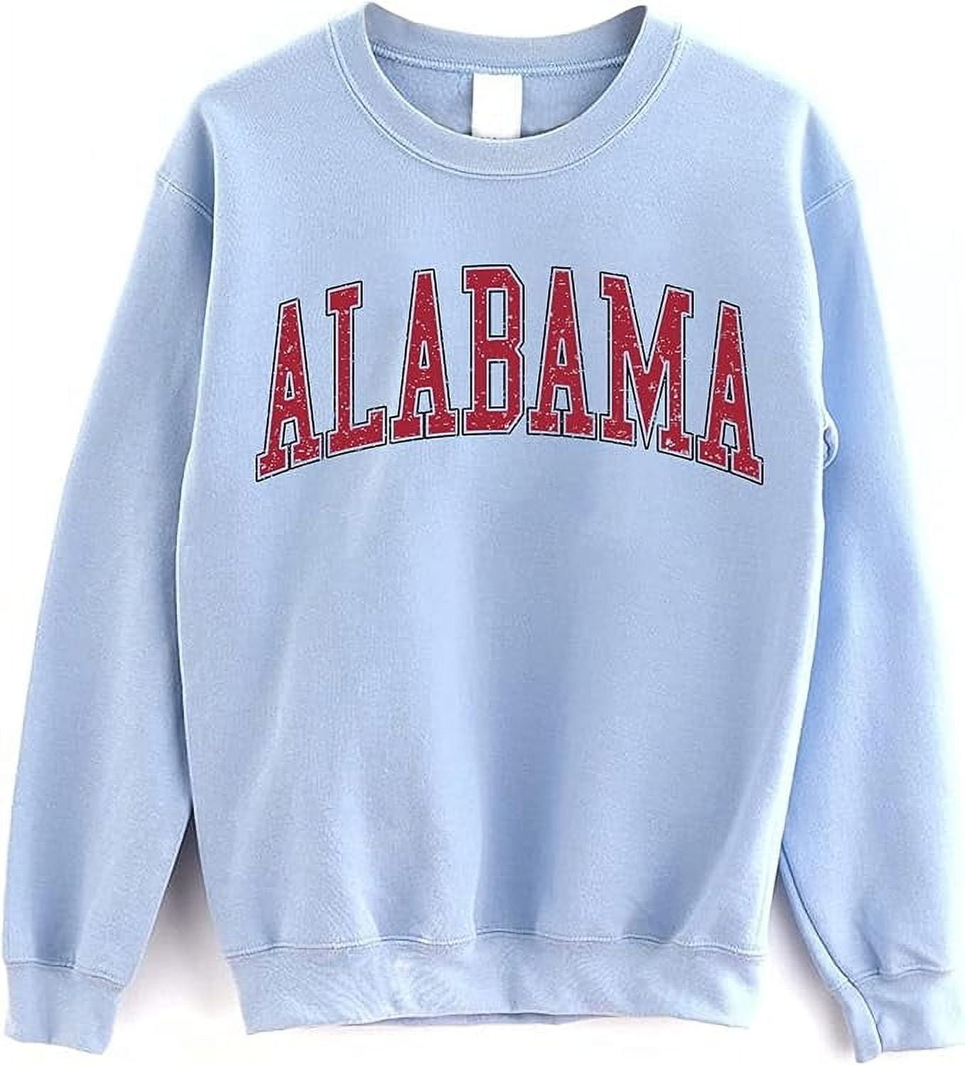 Alabama Crewneck Sweatshirt - Bama Sweatshirt, Vintage Alabama State ...