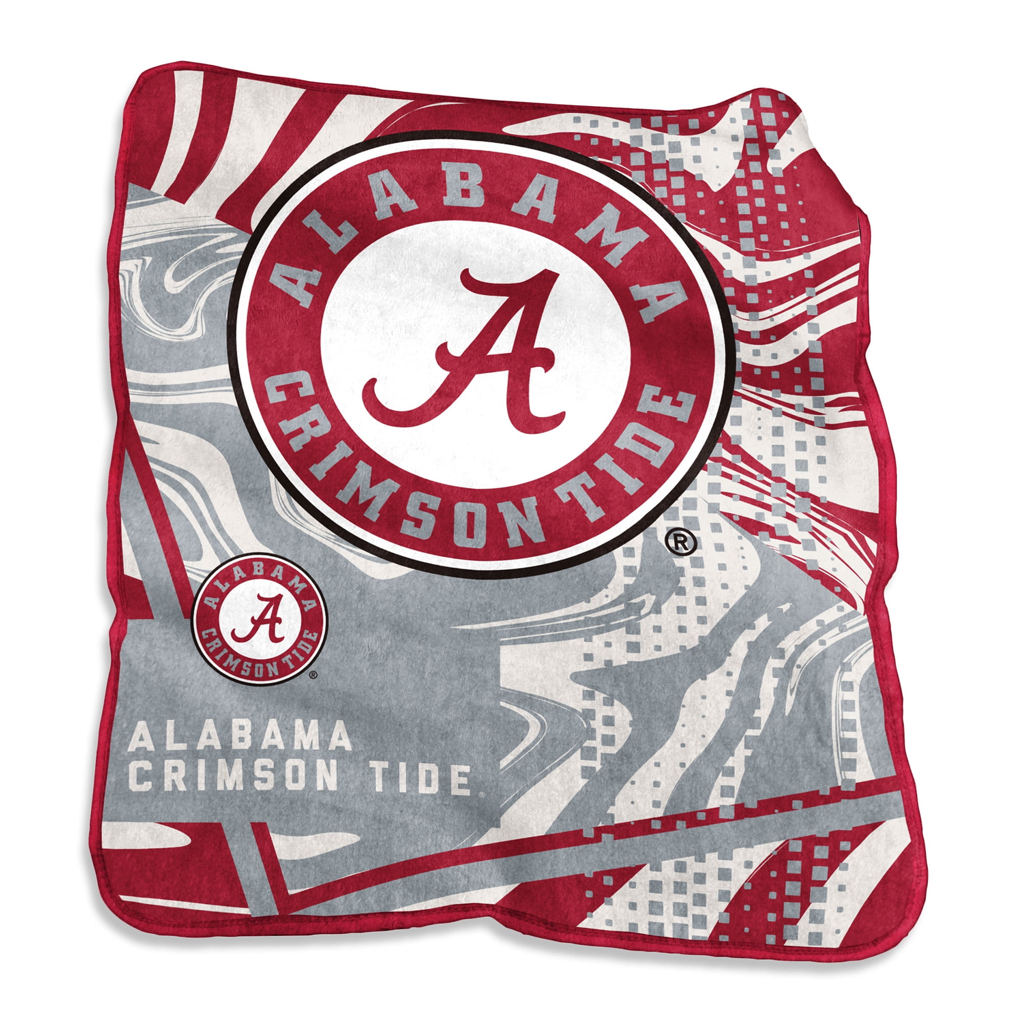 Alabama Crimson Tide 50" x 60" Swirl Raschel Throw Blanket - Walmart.com